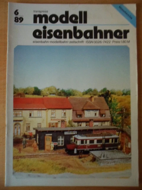 MODÉLISME FERROVIAIRE 6 - 1989 MODÉLISME LOCOMOTIVES Reichsbahn RDA EUR 3,99 - PicClick FR