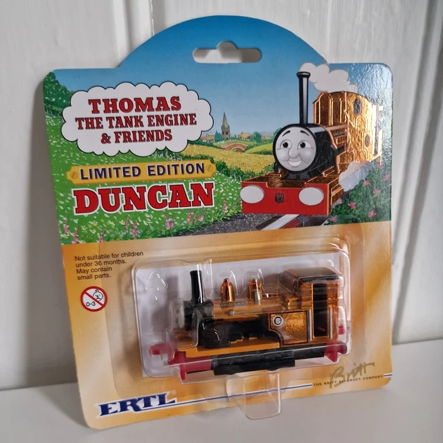 ERTL THOMAS TANK Engine & Friends Train - LIMITED EDITION DUNCAN - 1998 ...