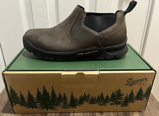 DANNER SIZE 10.5 D Crafter Romeo Brown Leather Ankle Work Boots Comfort ...