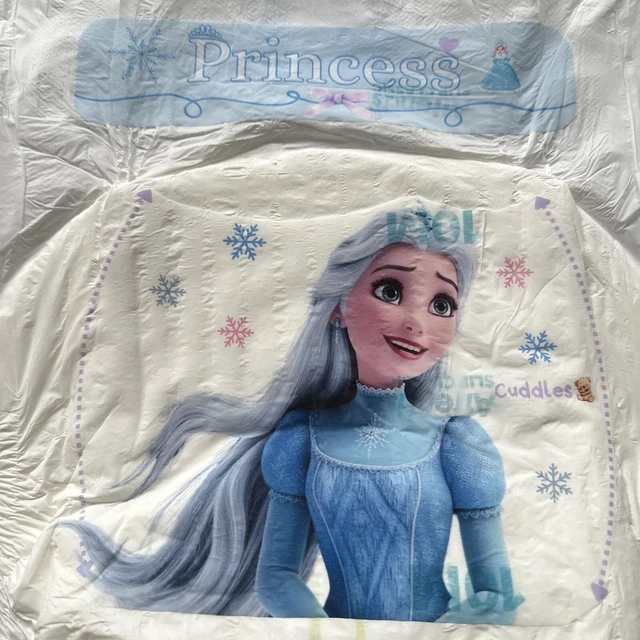 CUDDLES ADULT PAMPERS ABDL Adult Baby Diaper Nappy - “Frozen Princess ...