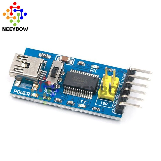 USB TO TTL Serial Adapter Module for Arduino Port FT232RL Basic ...