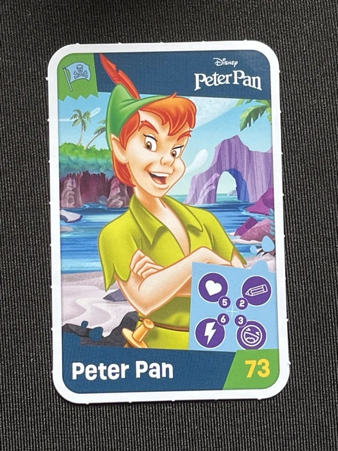 CARTE DISNEY AUCHAN Jouons Rêvons - Peter Pan - Peter Pan - 73 EUR 1,30 ...