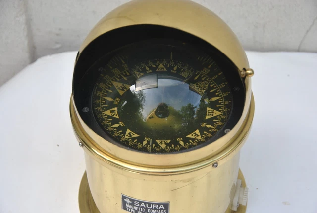 BOUSSOLE MARINE SAURA Magnetic Compass Type N° SC-100 EUR 79,00 ...