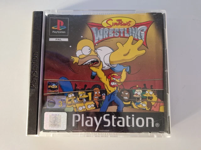 THE SIMPSONS WRESTLING Sony PlayStation 1 Ps1 Game £8.00 - PicClick UK