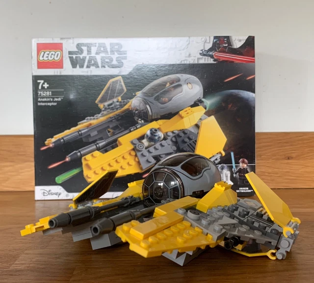 LEGO STAR WARS 75281 Anakin's Jedi Interceptor with Figures ...