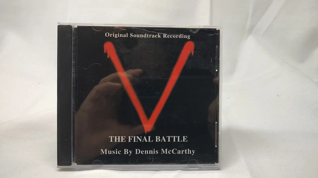 V THE FINAL Battle CD soundtrack Dennis McCarthy promo score tv mini ...