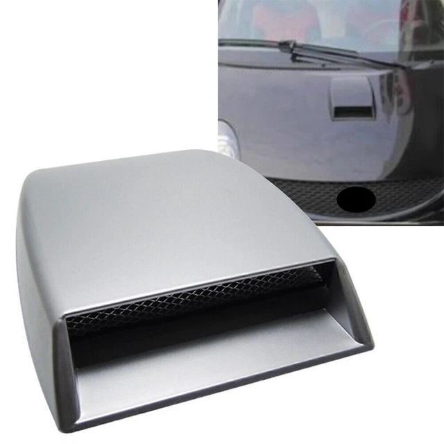 CAR AUTO ROOF Decorative Air Flow Intake Hood Scoop Vent Bonnet Cover ...