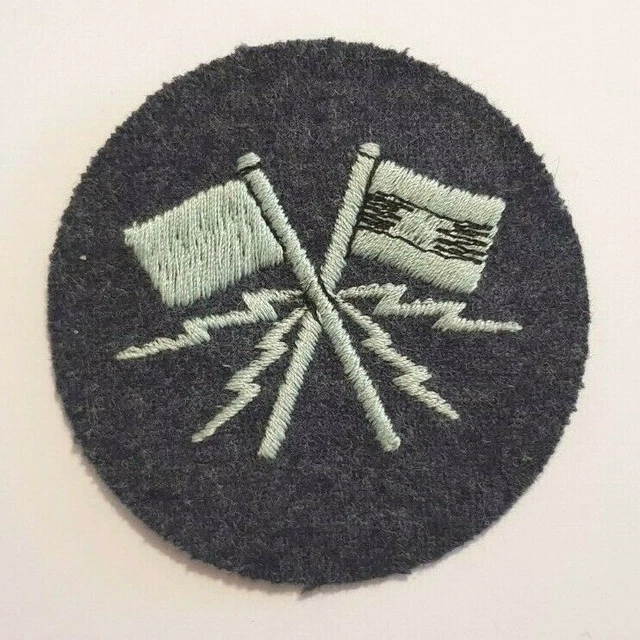 POST WW2 ROYAL Air Force RAF Regiment Signaller Sleeve Badge - 1940s ...