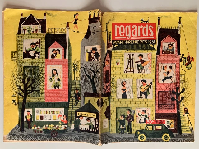 REGARDS AVANT PREMIERES 1954 Couv Marcel Tillard - Raymond Kopa - Cordy ...