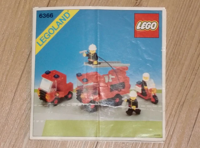 LEGO BAUANLEITUNG ZUM City Feuerwehr Set 6366 EUR 3,00 - PicClick DE