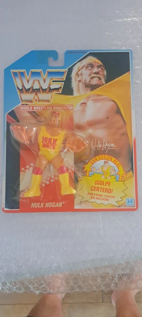 WWF HASBRO HULK Hogan MOC Wrestling Figure 1991 Series 1 EUR 181,05 ...