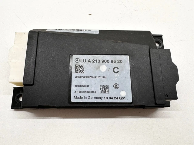 MERCEDES-BENZ E-CLASS W213 Ignition Control Module Ecu Unit A2139008520 ...