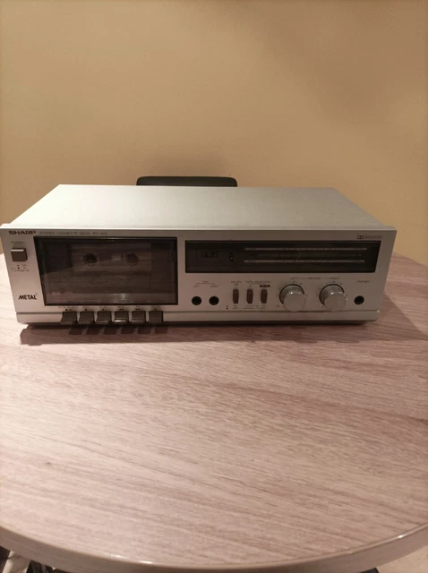 SHARP RT-100 STEREO METAL Cassette Deck Vintage EUR 29,00 - PicClick FR