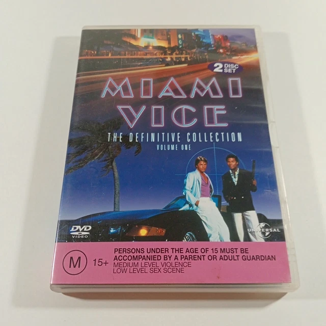 MIAMI VICE THE Definitive Collection Volume One DVD Region 4 PAL Don ...