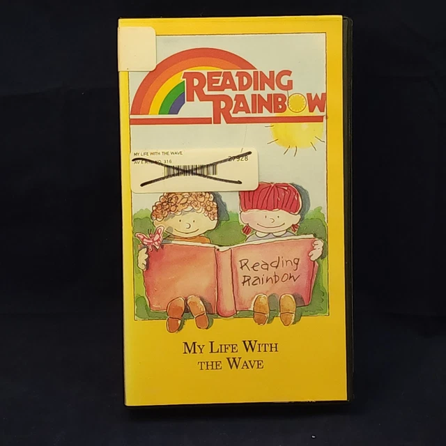 READING RAINBOW VHS My Life With The Wave Hosted By LeVar Burton GPN ...