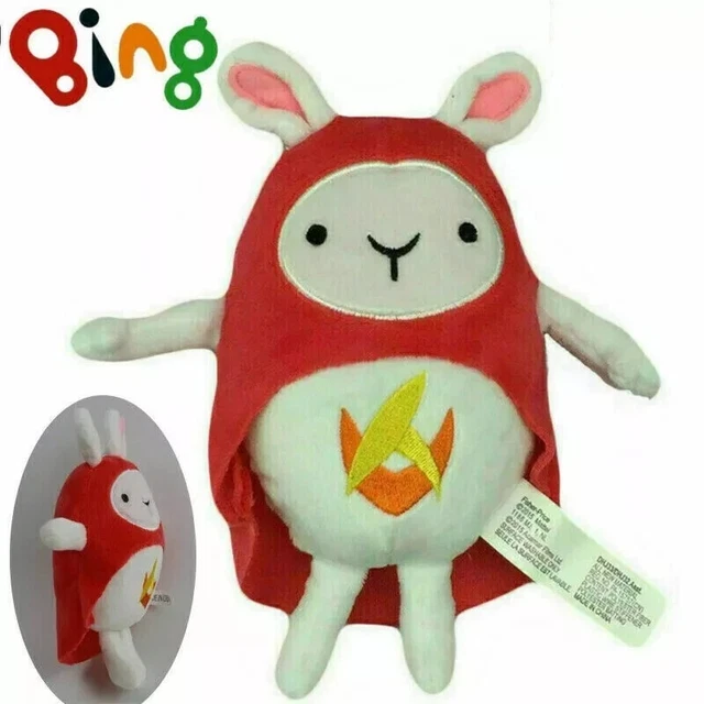 20CM BING BUNNY Plush Doll Red Cloak Hoppity Voosh Rabbit Toy Kids ...