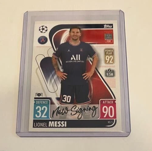 CARTE CARD CARTA n°234 Lionel MESSI Paris PSG PANINI ADRENALYN XL FIFA ...