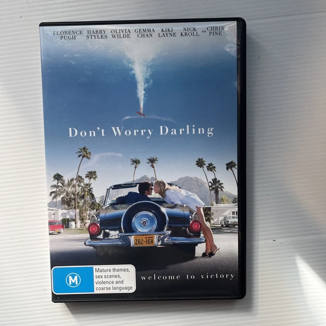 DON'T WORRY DARLING (DVD, 2022) R4 Movie Harry Styles £5.18 - PicClick UK