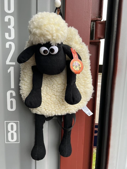 WALLACE & GROMIT Vintage 1989 Shaun the Sheep Rucksack Backpack £20.00 ...