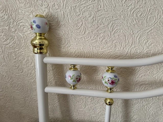 DOUBLE BED HEAD Board Very Pretty Floral Design £26.68 - PicClick UK