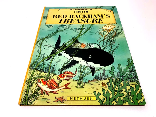 TINTIN THE RED Rackham's Treasure Tresor Rackham Le Rouge Methuen 3Ieme ...