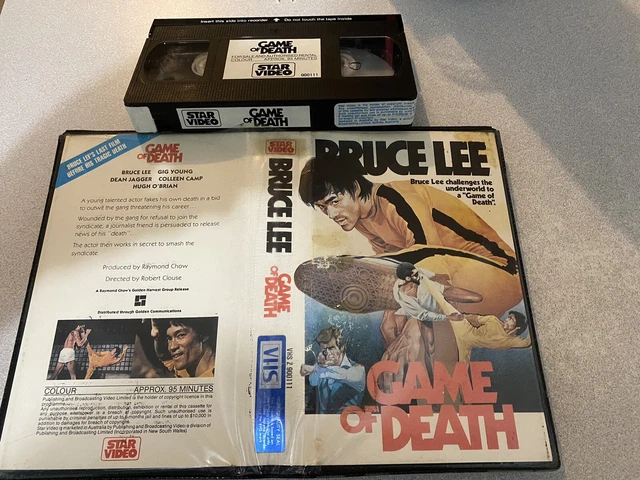 RARE/ BRUCE LEE Game of death Vhs/ Original Martial arts Star Video £31 ...