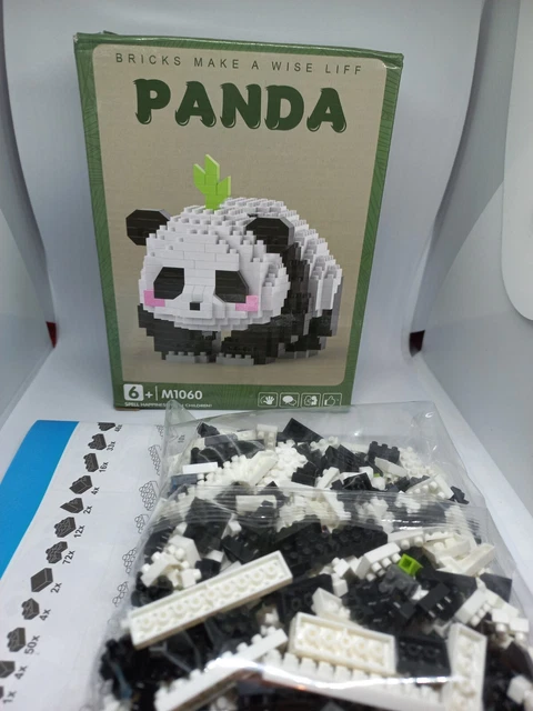 JEU DE CONSTRUCTION Figurine Panda Nano Bricks Micro Blocks EUR 10,00 - PicClick FR