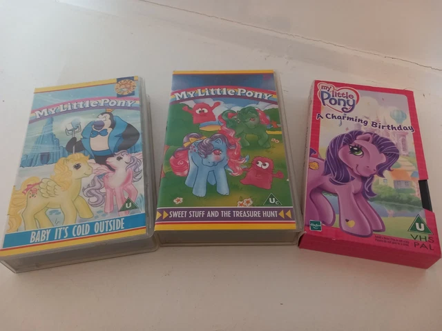 MY LITTLE PONY * Vintage VHS video tapes £10.00 - PicClick UK