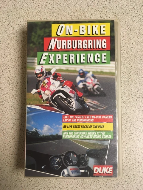 ON - BIKE Nurburgring Experience VHS £3.99 - PicClick UK