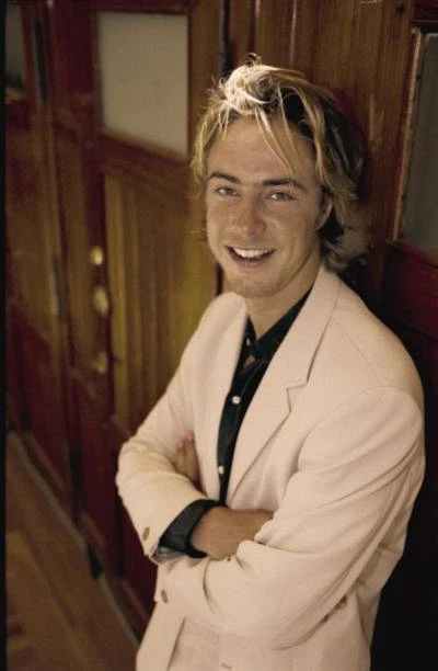 DUTCH ACTOR SINGER and TV presenter Chris Zegers 1990s Historic Old ...