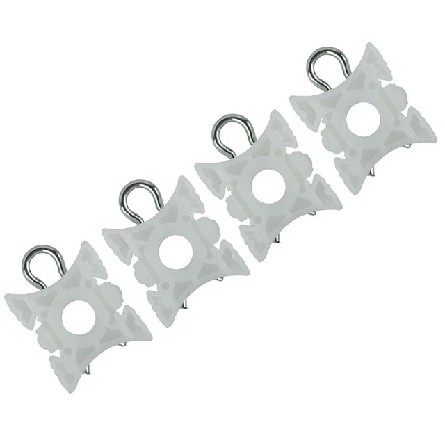 4PCS SLIDING PIVOT Clip Set for BMW E36 316 318 320 Front Pair ...