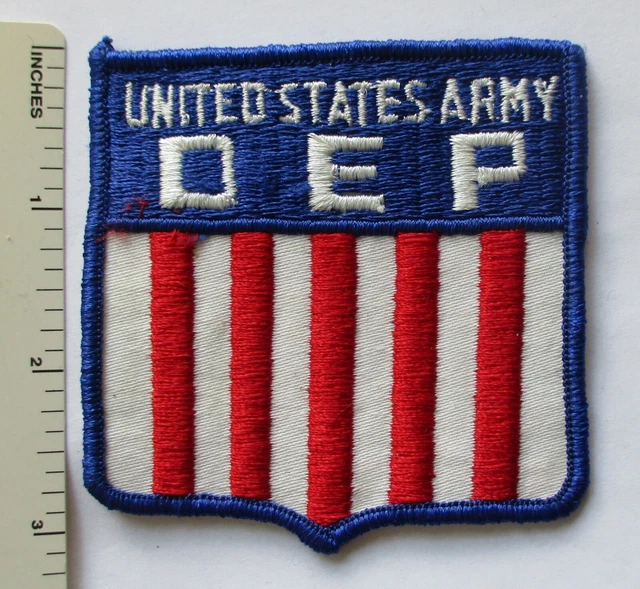 VIETNAM WAR VINTAGE US ARMY DELAYED ENTRY PROGRAM DEP PATCH Original $9 ...