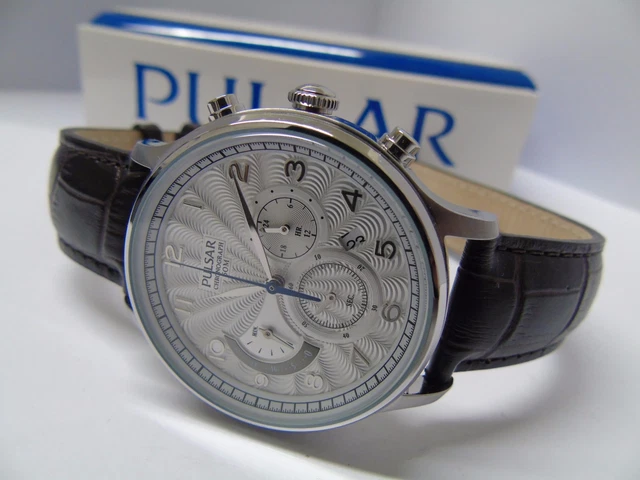 PULSAR BY SEIKO VK83-X003 MENS CHRONOGRAPH **EX-DISPLAY** FLY-BACK RRP ...