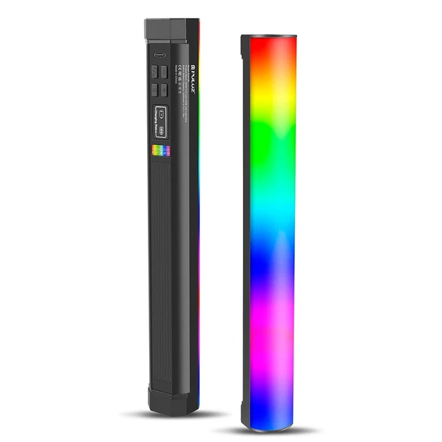 RGB LED LIGHT Wand, Magnetic Handheld Full Color Stick Light ...