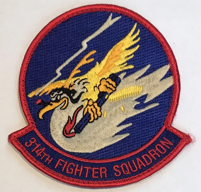 PATCH, PATCH,314TH FIGHTER Squadron, F-16, Holloman, pilot, USAF £8.88 ...