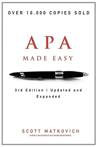 APA MADE EASY by Matkovich, Mr. Scott R. Book The Cheap Fast Free Post ...