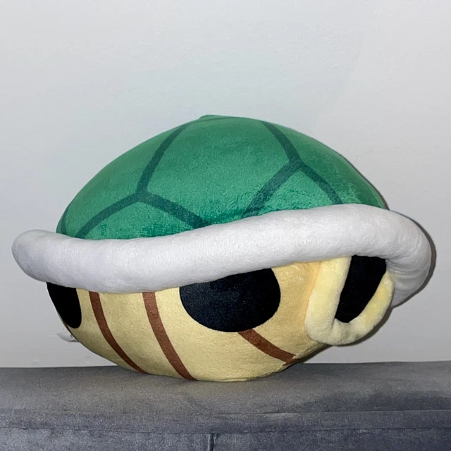 OFFICIAL NEW SUPER Mario Bros 9’ Mariokart Green Shell Plush Soft Toy £ ...