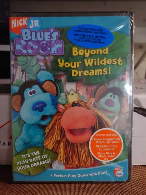 BLUE'S CLUES: BLUES Room - Beyond Your Wildest Dreams (DVD, 2005) Nick ...