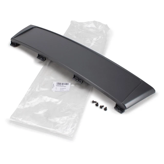 ORIGINAL AUDI KENNZEICHENHALTER Halter Grau A3 8P PR-Nr 2JB vorne ...