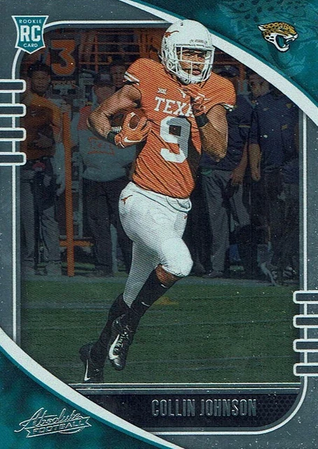 PANINI NFL FÚTBOL Absolute 2020 Tarjeta N º 121 Collin Johnson Rookie ...