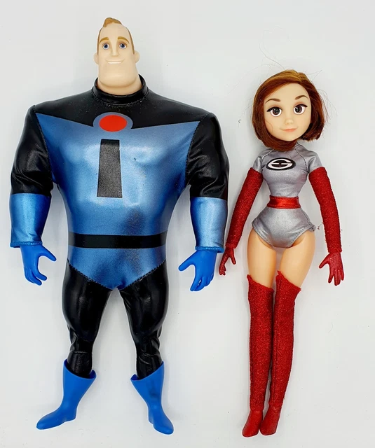 Disney Pixar Incredibles 2 Elastigirl And Mr Incredible Action Costumed