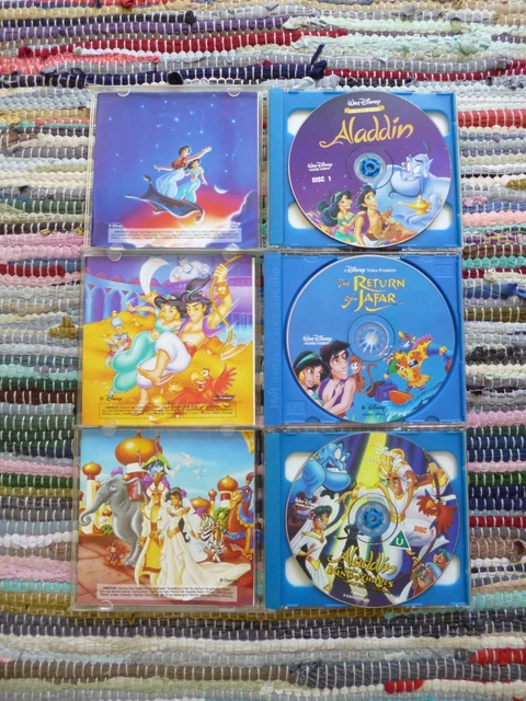 ALADDIN 1, 2, & 3 VCD / Video CD - English - Malaysian Import - Genuine ...