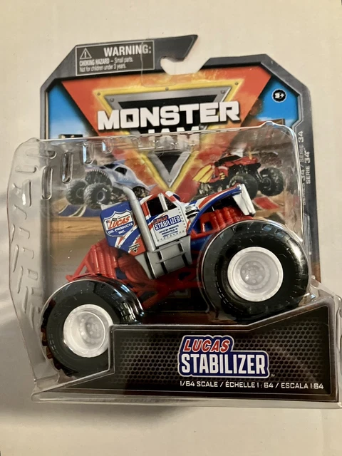 MONSTER JAM LUCAS Stabilizer Series 34 Spin Master échelle 1:64 neuf ...