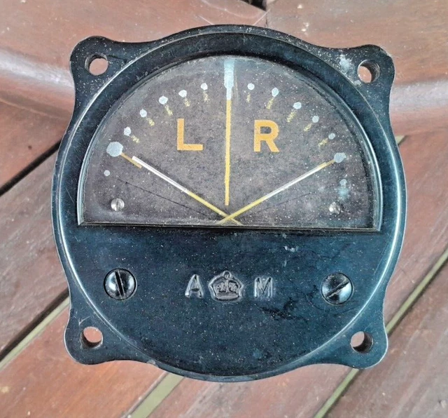 VINTAGE WW2 AIR Ministry RAF Lancaster L/R Beam Approach Indicator ...