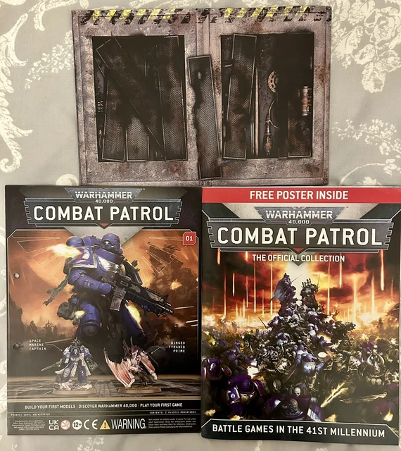 WARHAMMER 40K COMBAT Patrol Hachette Magazine Issue 1 Magazine Only No ...