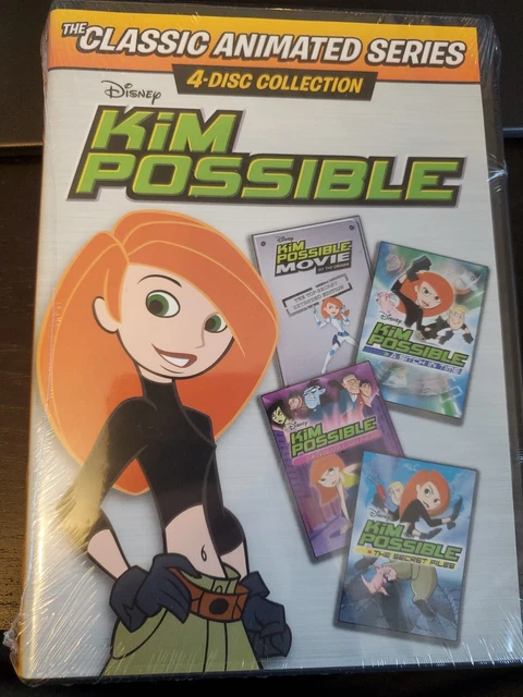 KIM POSSIBLE, THE Classic Animated Series 4-Disc Collection DVD Movies ...