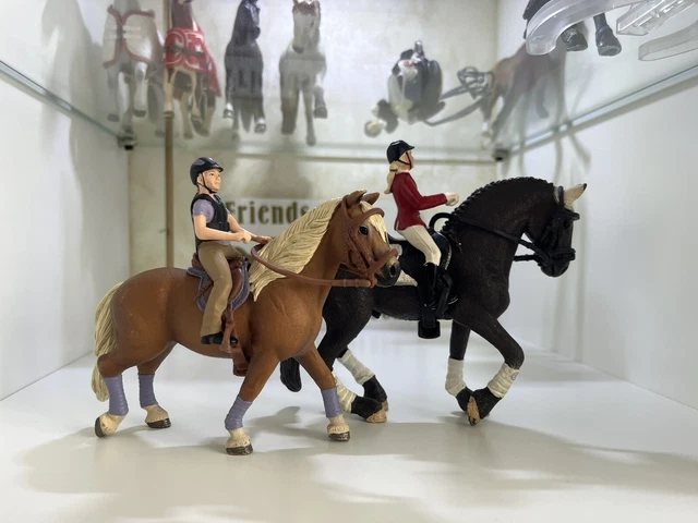 SCHLEICH RARE AND Retireed Horse And Rider Sets With Tack £8.00 ...