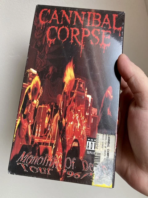 CANNIBAL CORPSE VHS Vintage Death Metal Punk Corpsegrinder Horror Vhs ...