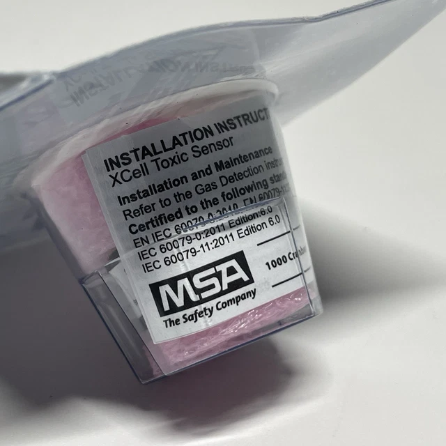 MSA XCELL REPLACEMENT CO/H2S Sensor for MSA Altair 4X/4XR /5X (10121213 ...
