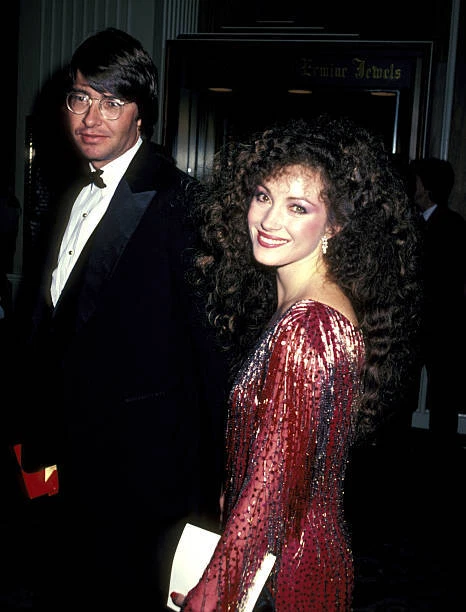 JANE SEYMOUR & Husband David Flynn at 53rd Academy Awards' Governo ...